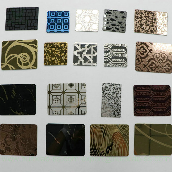 Etched stainless steel sheet – huaxiao-materials